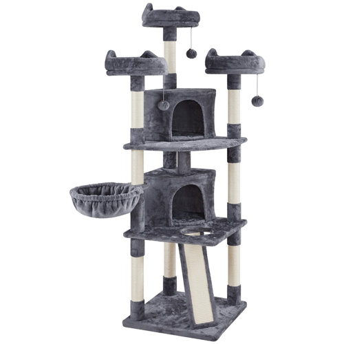 Archie & Oscar™ 76" Fenwick Cat Tree & Reviews | Wayfair