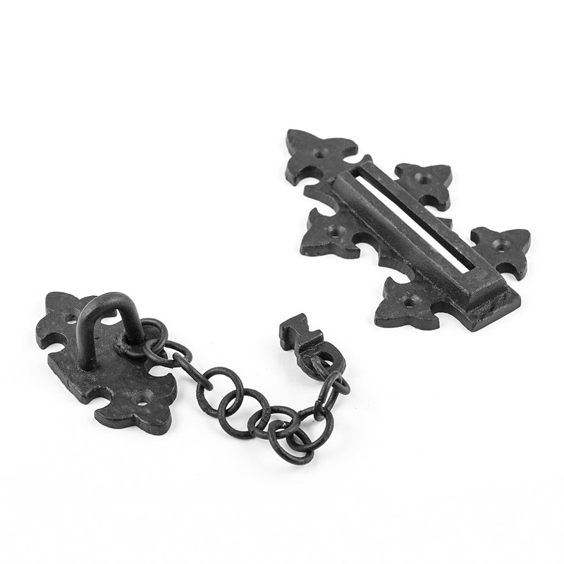The Renovators Supply Inc. Wrought Iron Chain Gate Door Slide Latch ...