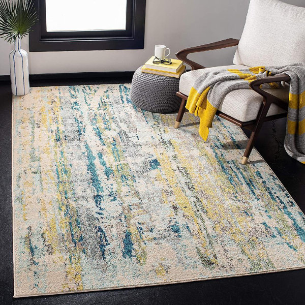Trent Austin Design® Riccio Abstract Beige Area Rug & Reviews - Wayfair ...