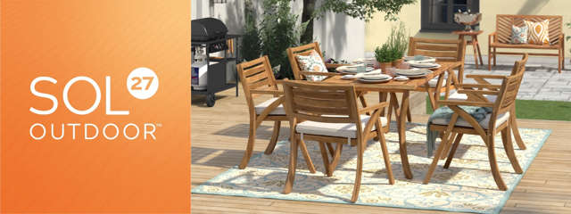 Sol 27 Outdoor: Versatile outdoor essentials | Wayfair.co.uk