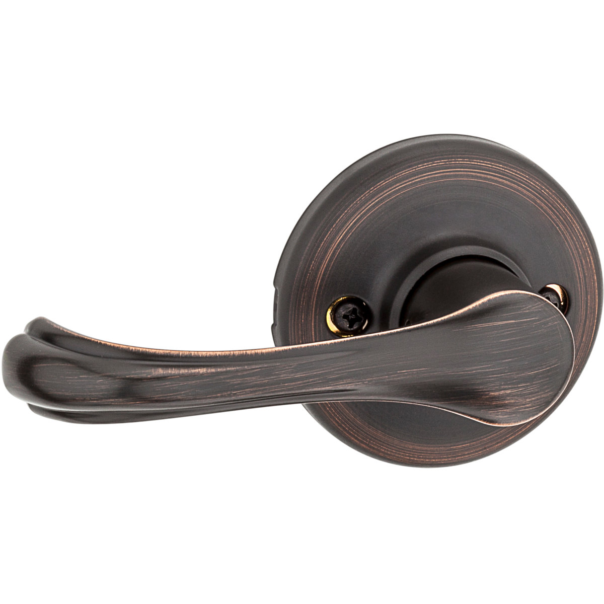 Kwikset Dorian Keyless Entry Door Lever with Round Rosette & Reviews ...