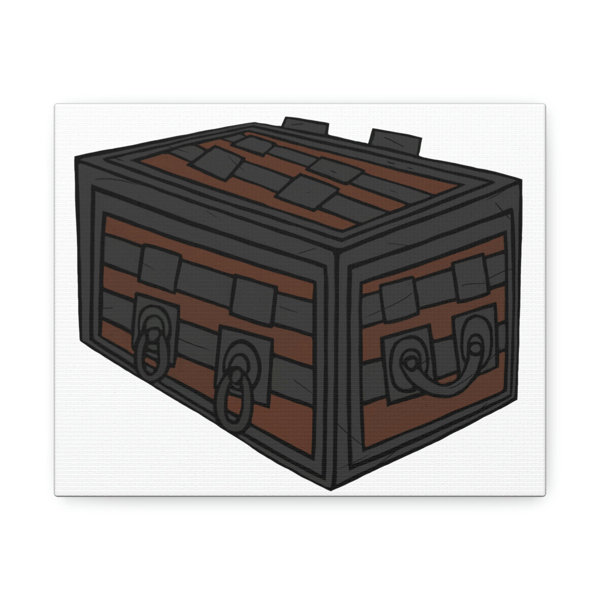 Marick Booster Crate - Unframed Illustration on Canvas | Wayfair