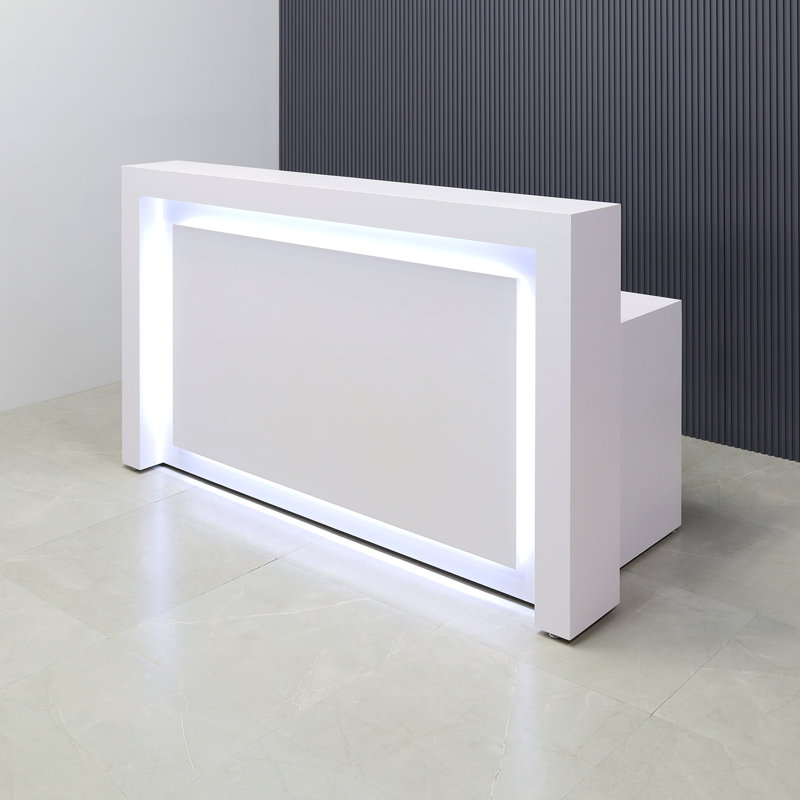 Hokku Designs Damayanti 1 Rectangular Reception Desk | Wayfair