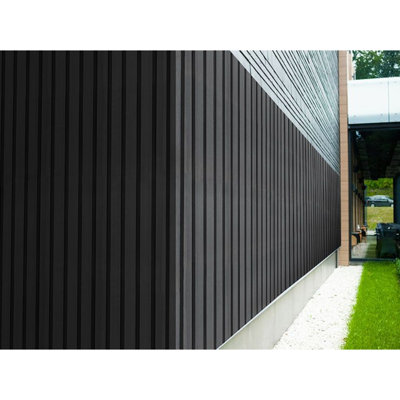 e-Joy 106" x 8.5" Outdoor European Siding System Composite Board ...