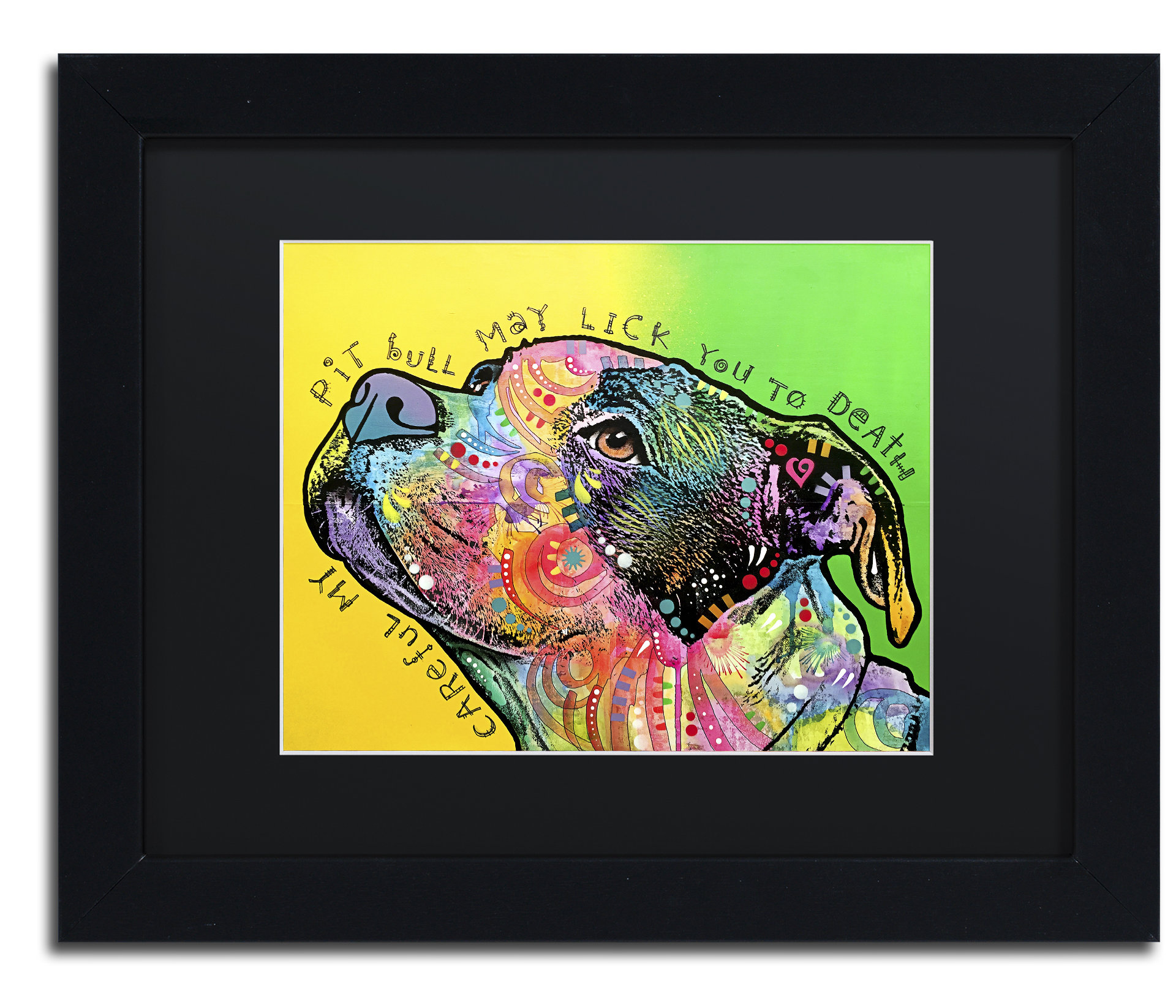 Lark Manor™ 'Lick You to Death' by Dean Russo Framed Graphic Art | Wayfair