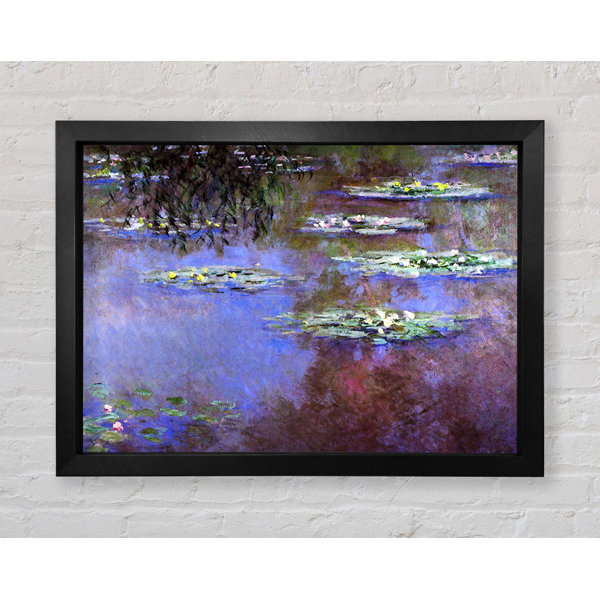 Bright Star Monet Sea Roses by Claude Monet - Single Picture Frame Art ...