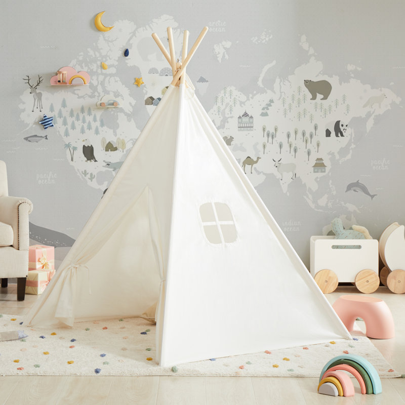 Asweets Indoor Cotton Triangular Play Tent & Reviews | Wayfair