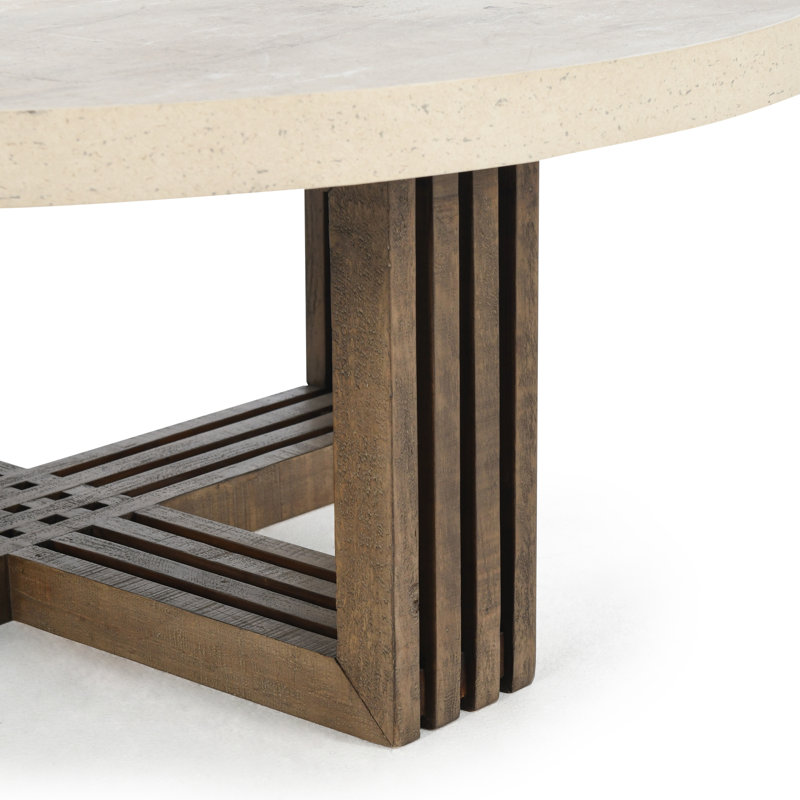 Birch Lane™ Paris Cross Legs Coffee Table | Wayfair