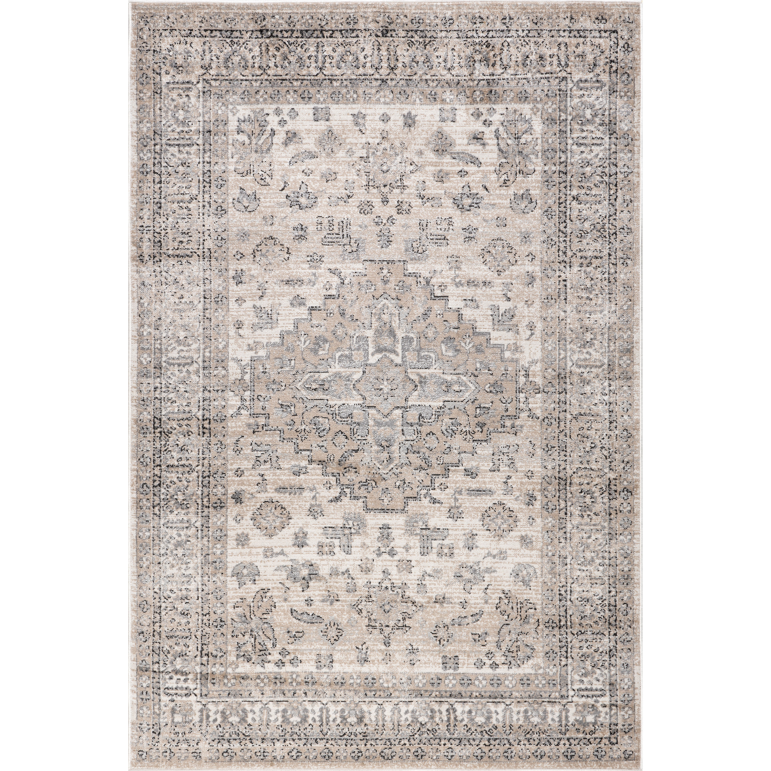 Canora Grey Lillith Traditional Medallion Area Rug & Reviews | Wayfair