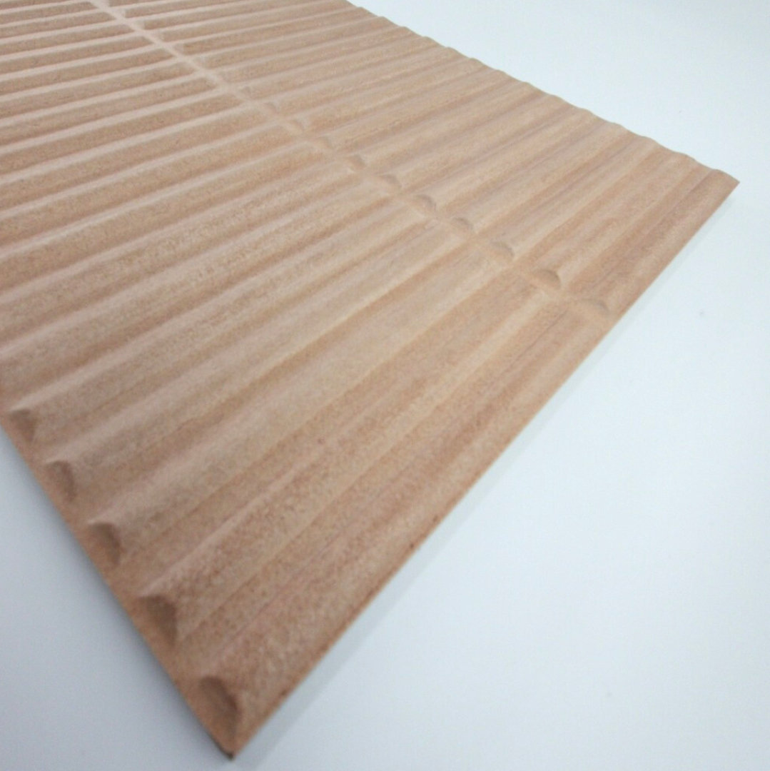 Tile Market Stripes 12x24 Fluted 3D Porcelain Wall Tile – Ribbed ...