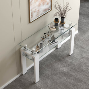 Glass Console Tables You'll Love | Wayfair