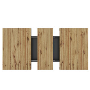 Latitude Run German-Engineered Extendable Dining Table - Dual-Leaf ...