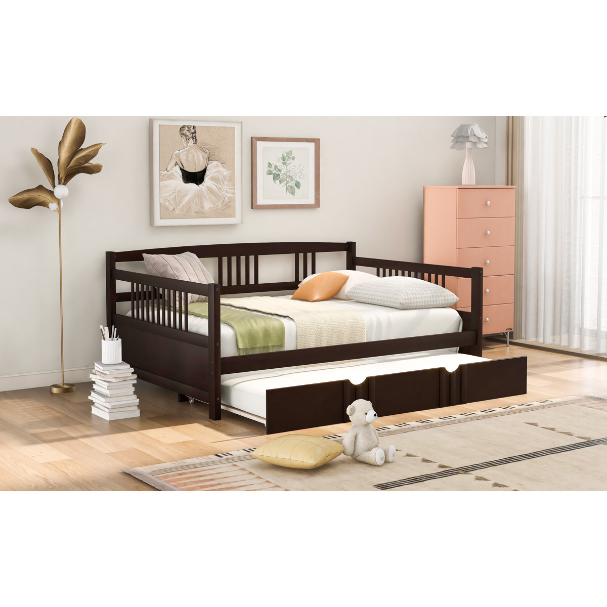 Viv + Rae™ Kellar Full Solid Wood Daybed with Trundle by Viv + Rae ...