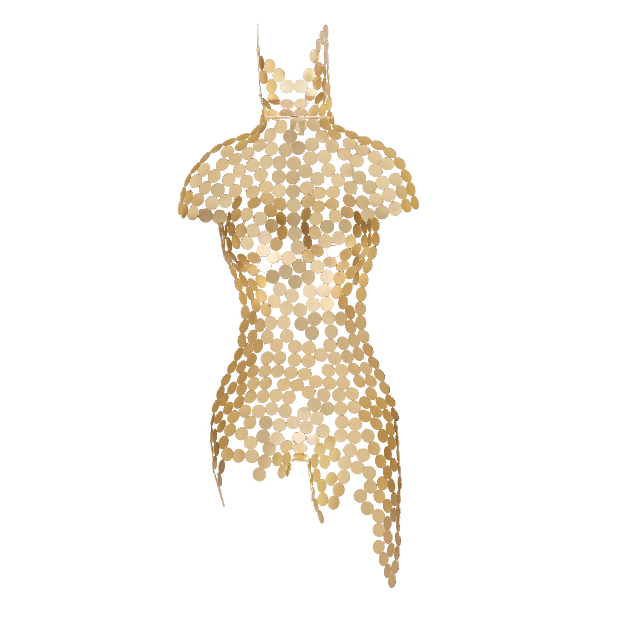 Wade Logan® Domenic Anele Female Torso Iron Wall Decor & Reviews | Wayfair