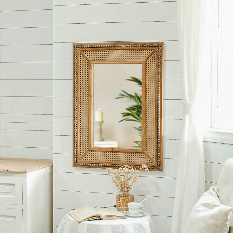 Bay Isle Home Duson Distressed Full Length Mirror | Wayfair