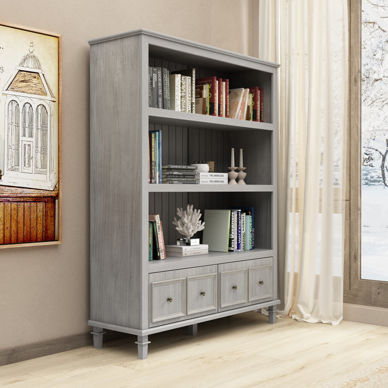 August Grove® Anniya Storage Bookcase & Reviews | Wayfair