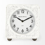 Wayfair | White Mantel & Tabletop Clocks You'll Love in 2023