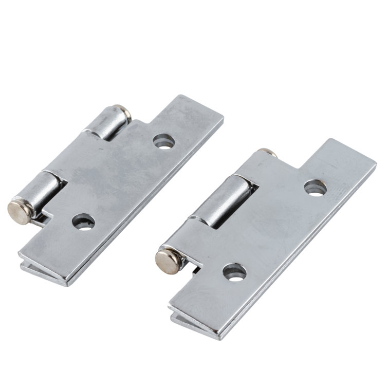 UNIQANTIQ HARDWARE SUPPLY Non Polished Chrome "H" Type Cabinet Door ...