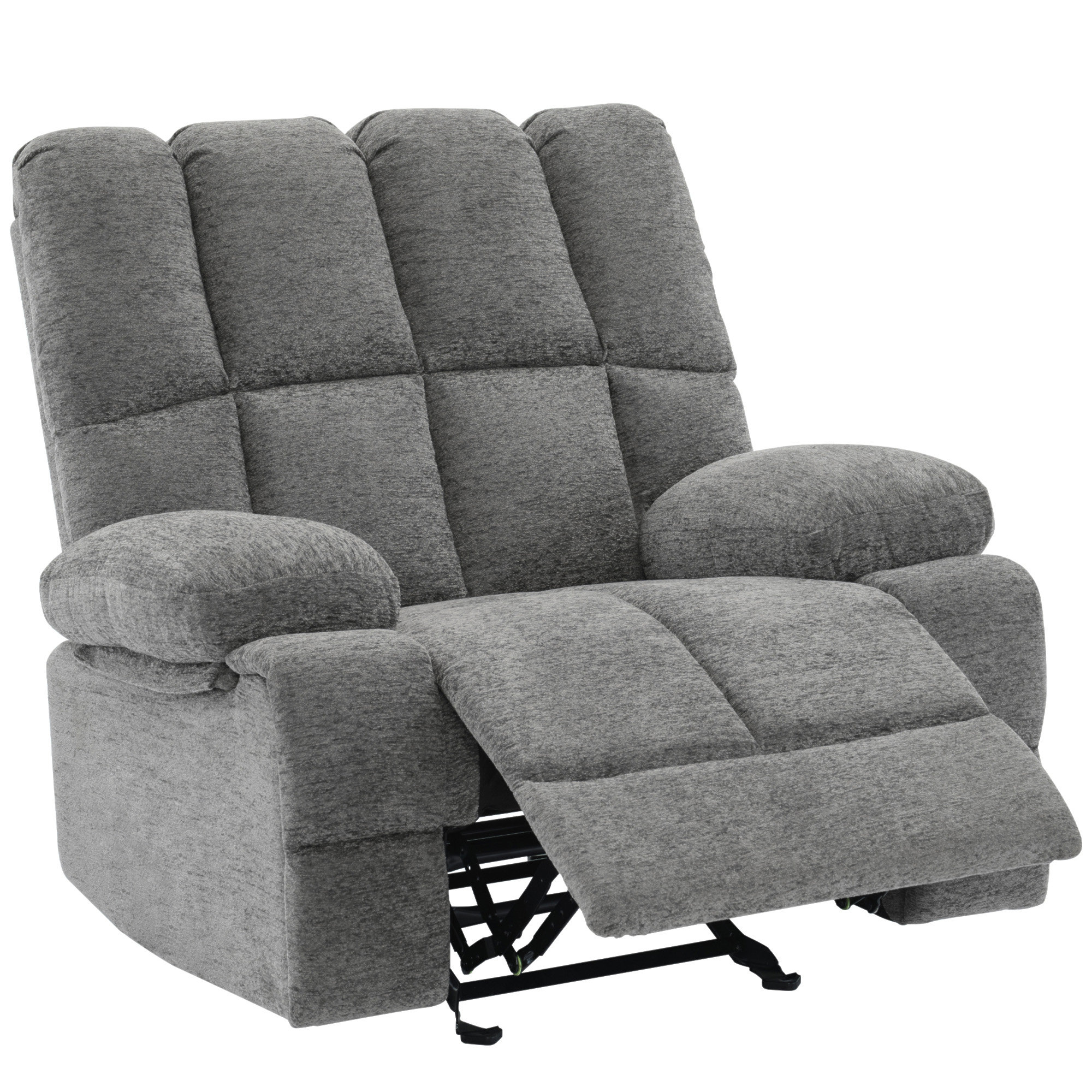 Latitude Run® Oversize Rocker Recliner Chair For Adults, Extra Wide ...