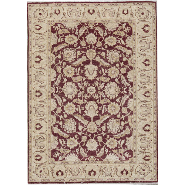 Bokara Rug Co., Inc. Hand-Knotted High-Quality Red and Green Area Rug ...