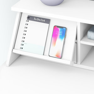 Lark Manor Aliyat 3 Piece Rectangle Computer Desk Office Set & Reviews ...