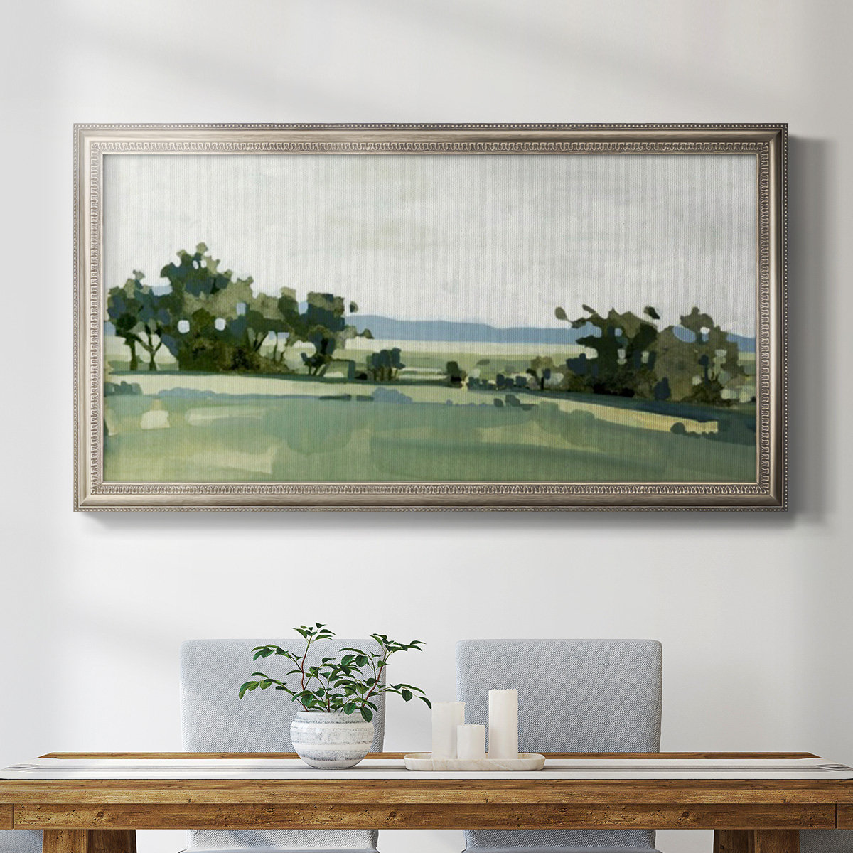 Red Barrel Studio® Breezy Landscape III - Single Picture Frame Painting ...