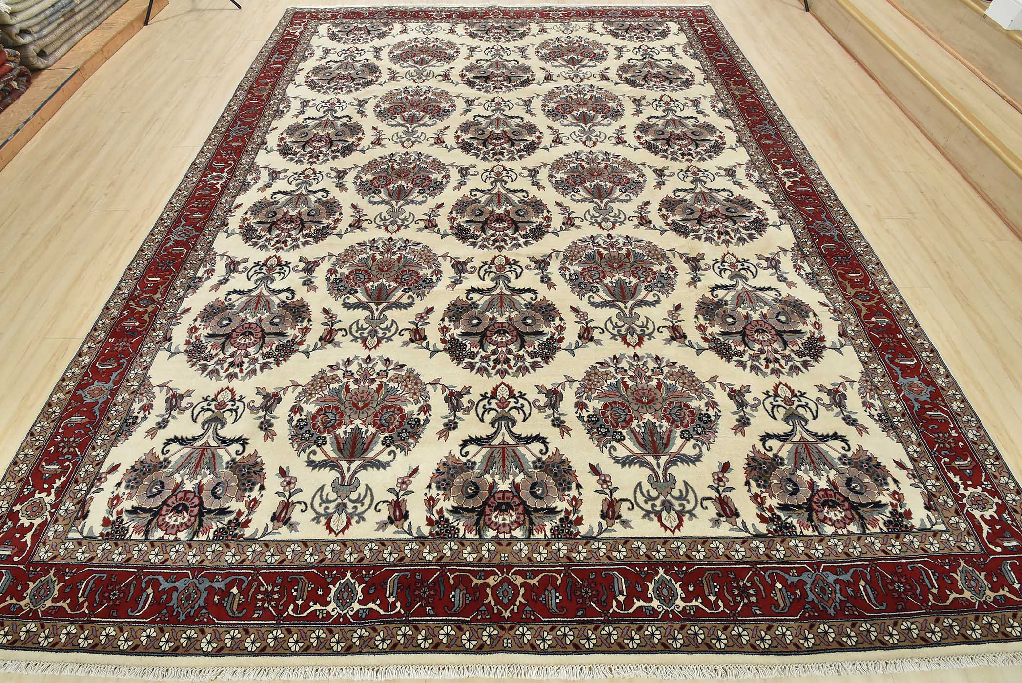 ERugBazaar One-of-a-Kind 9'11" x 13' Area Rug in White | Wayfair