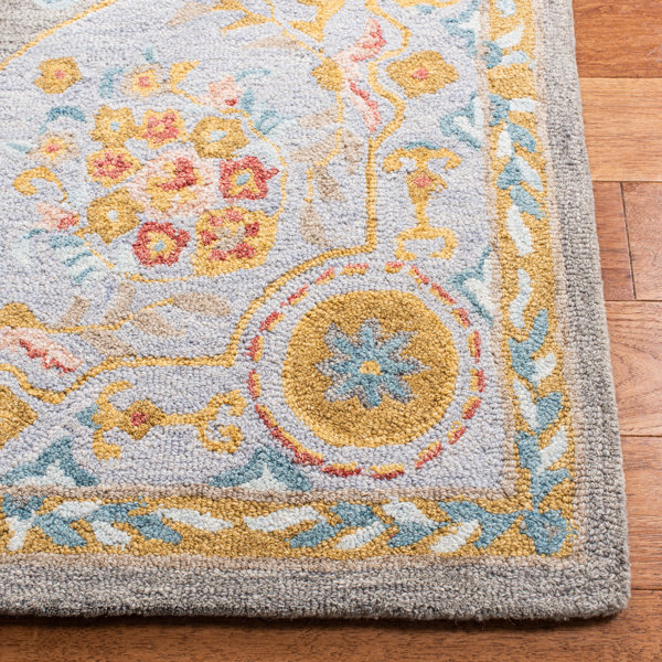 Bungalow Rose Paze Hand Tufted Wool And Cotton With Latex Oriental Rug ...
