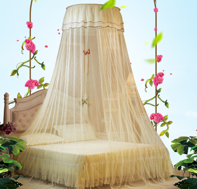Maison Eclat House Of Brilliance Ceiling Mounted Round Mosquito Net ...