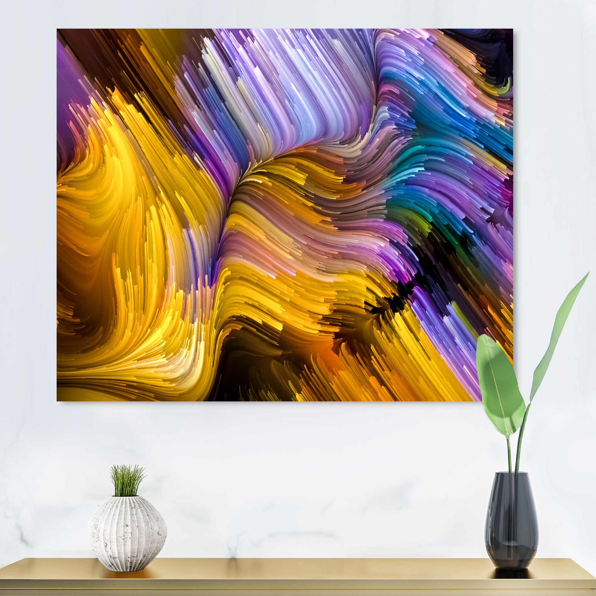 Wrought Studio Colour Motion Series Abstract - on - Wayfair Canada