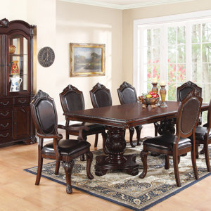 Bloomsbury Market Formal Dining Room Table W Leaf Pc Dining Table Only ...
