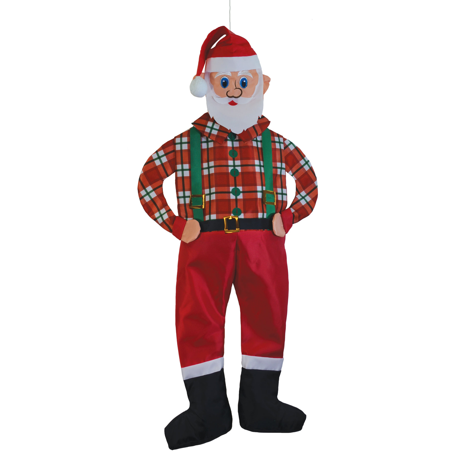 In The Breeze Hipster Santa Windfriend Windsock | Wayfair