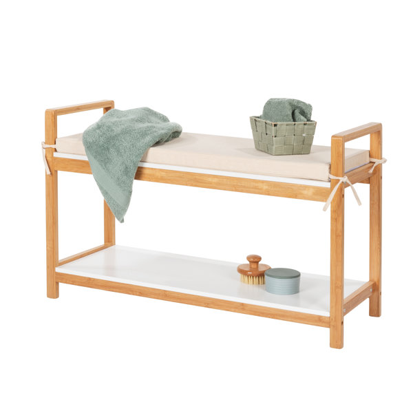 Wenko Upholstered Storage Bench | Wayfair.ie