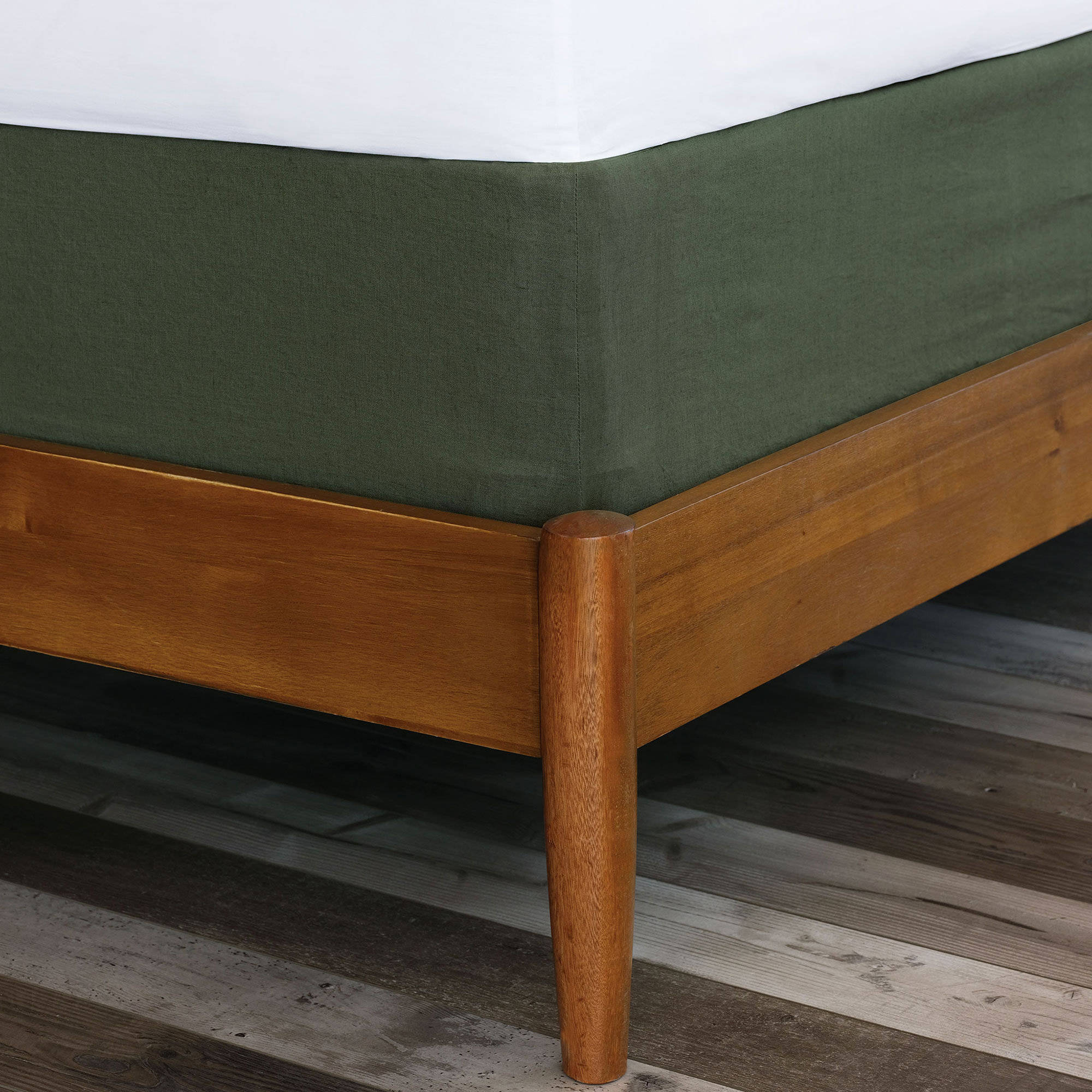 Eastern Accents Wilder Linen Box Spring Cover | Wayfair