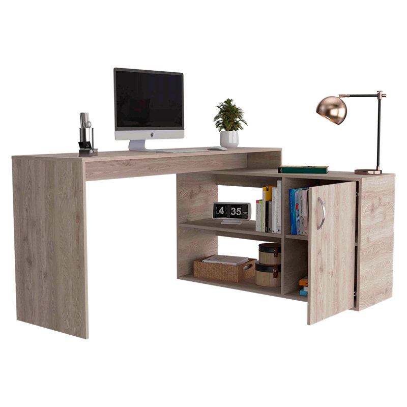 closed computer desk