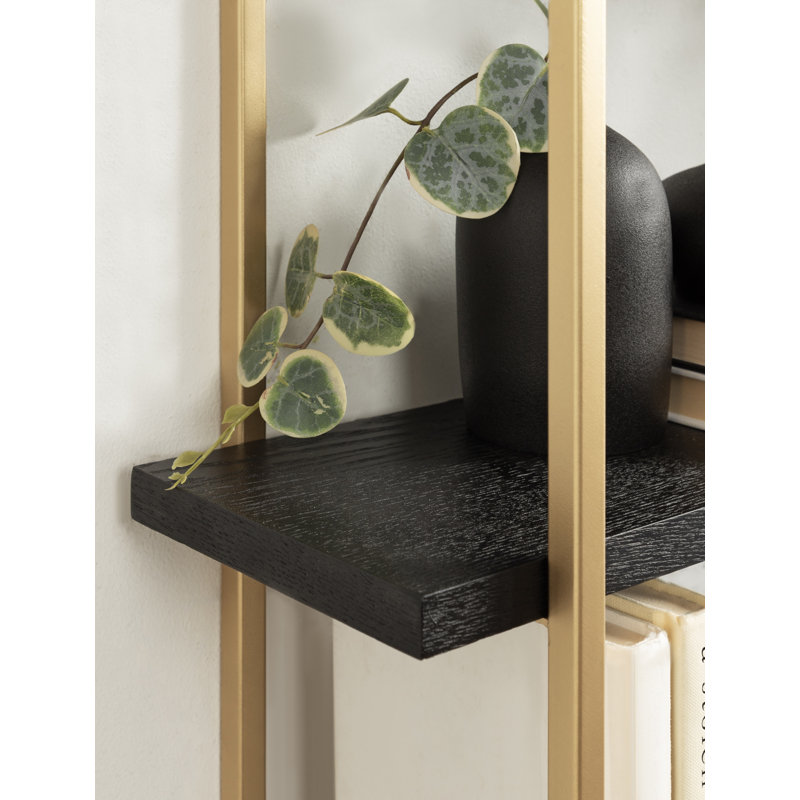 Kate and Laurel 3 Piece Solid Wood Tiered Shelf & Reviews | Wayfair