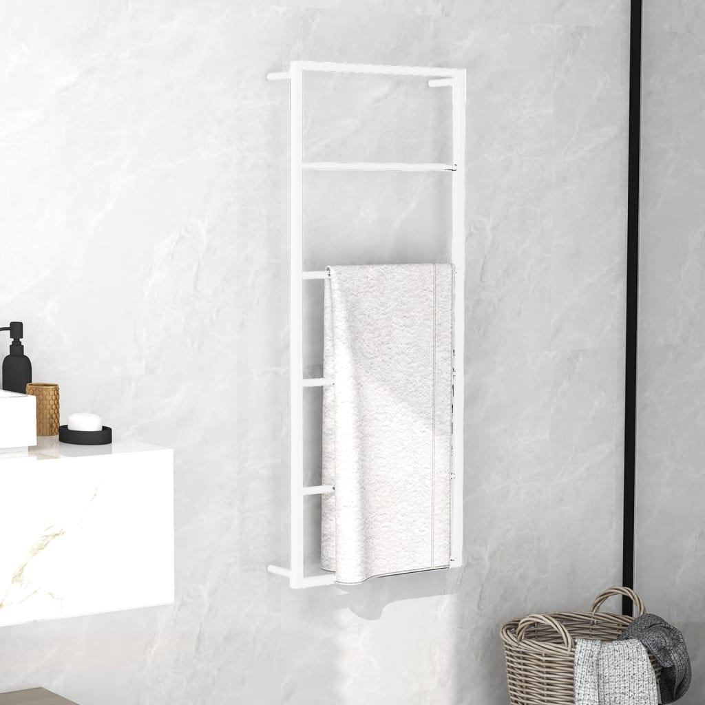 Brayden Studio Argene Steel Wall Mounted Towel Rail | Wayfair.co.uk
