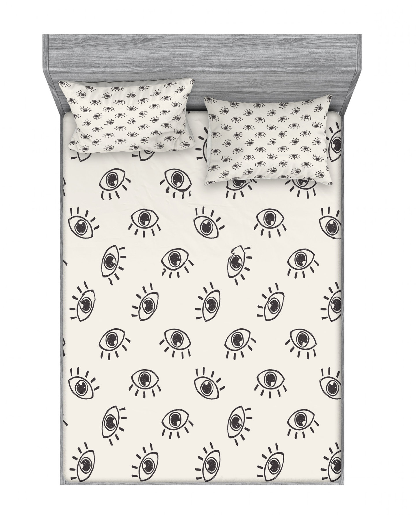 Ambesonne Eyeball Sheet Set | Wayfair