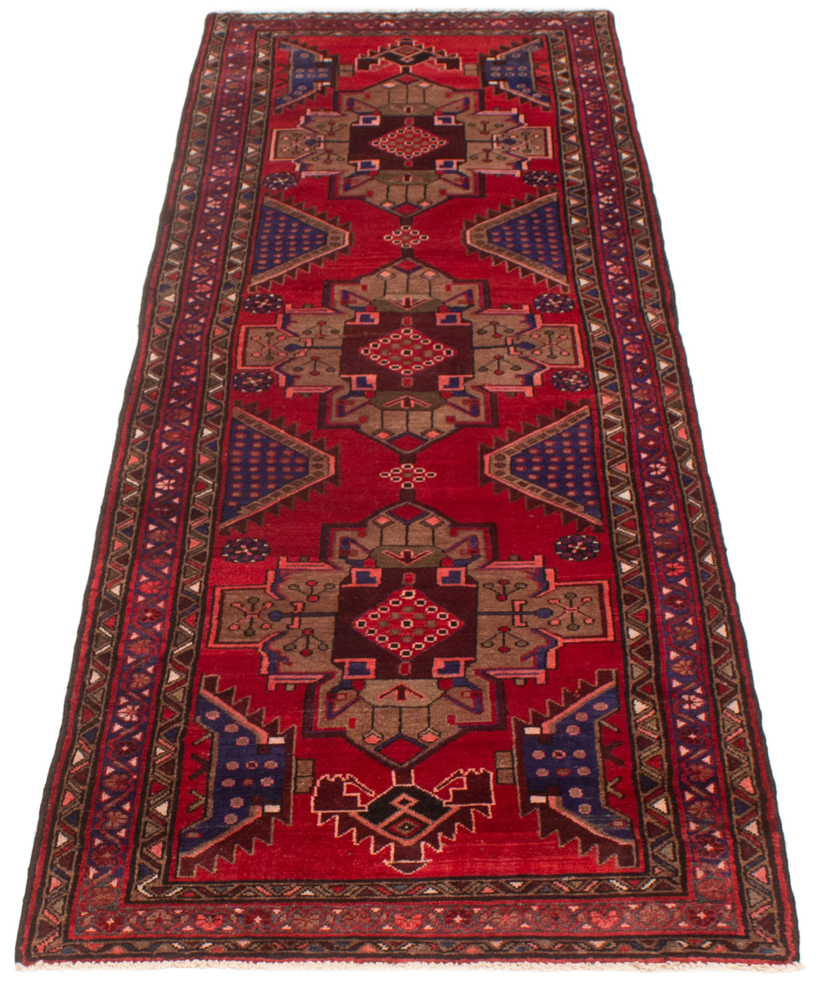 ECARPETGALLERY Anadol One-of-a-Kind 3'4" X 10'0" 1990s Runner Wool Area ...