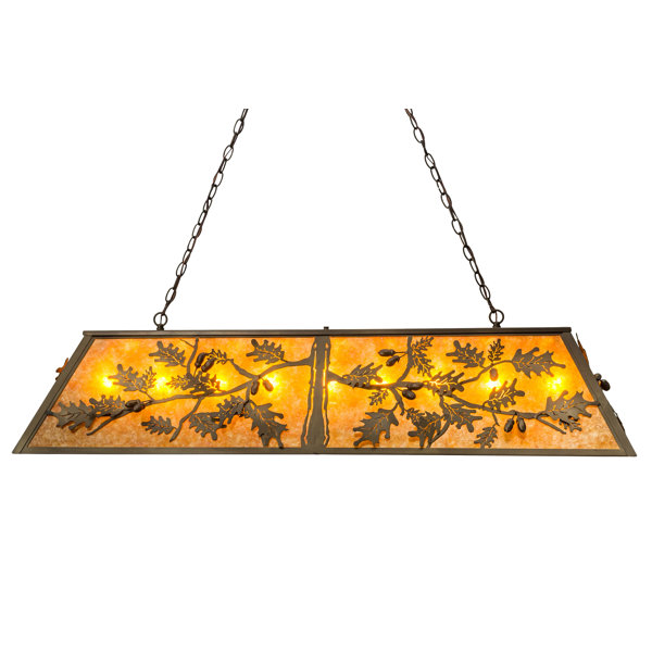 Meyda Lighting 9 - Light Antique Copper Pool Table Lights Pendant | Wayfair