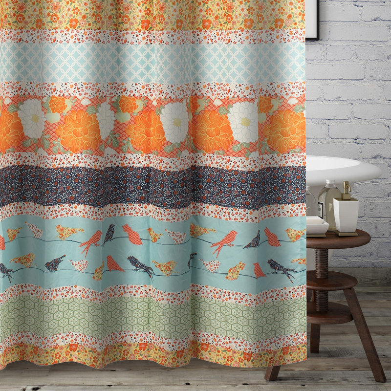 Greenland Home Fashions Striped Single Shower Curtain - Wayfair Canada