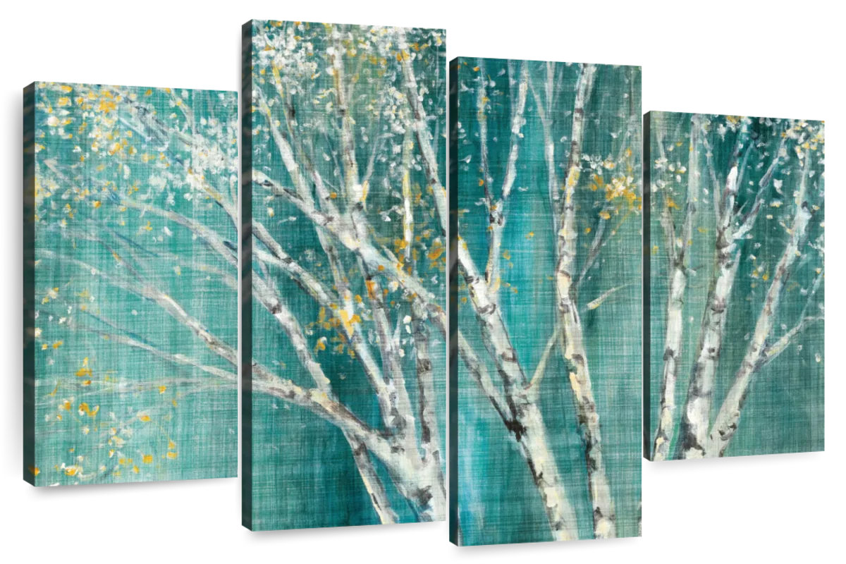 Elephant Stock Blue Birch Horizontal | Wayfair