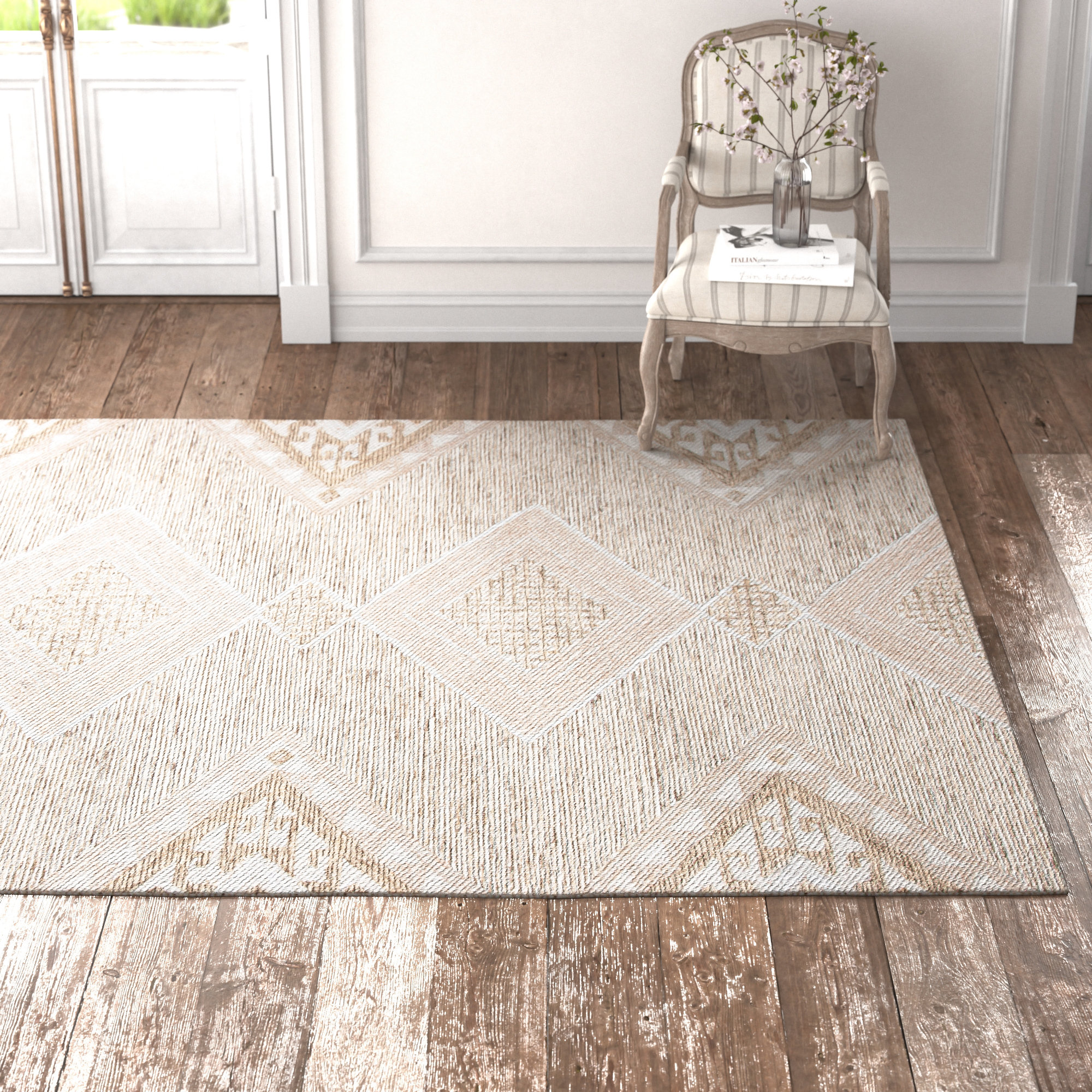 Kelly Clarkson Home Matilda Hand Tufted Geometric Rug & Reviews | Wayfair