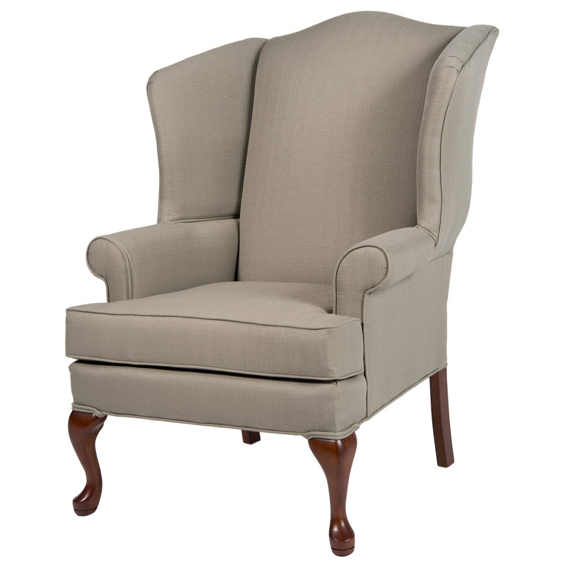 Lark Manor Lucious Upholstered Wingback Chair & Reviews | Wayfair