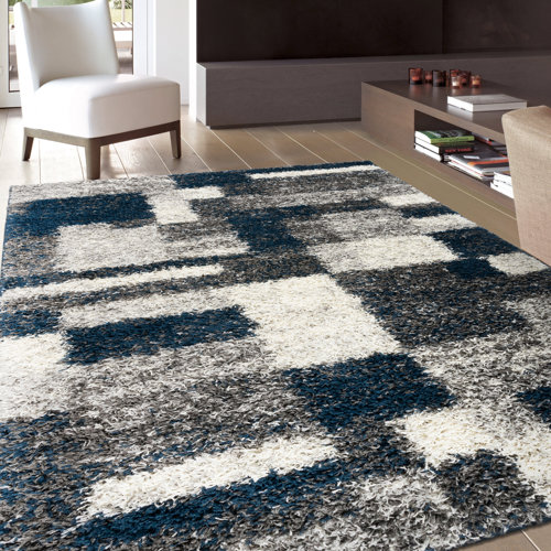 Blue Area Rugs - Wayfair Canada