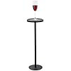 HELOMO Drink Table, Small Pedestal Side Table, Round Cocktail Table ...