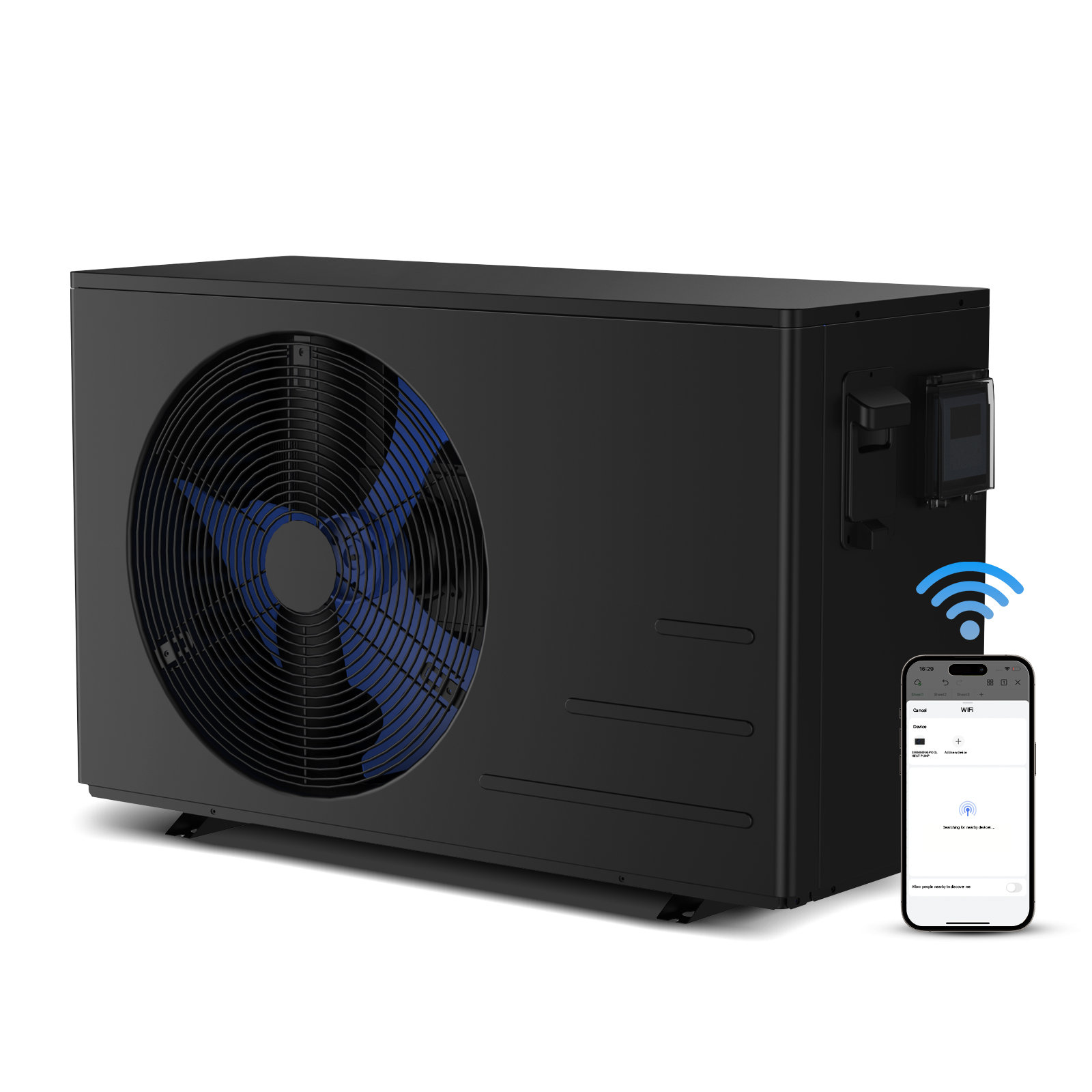 JOEAONZ Above Ground Pool 30000 Btu Swimming Pool Heater For Pools Up ...