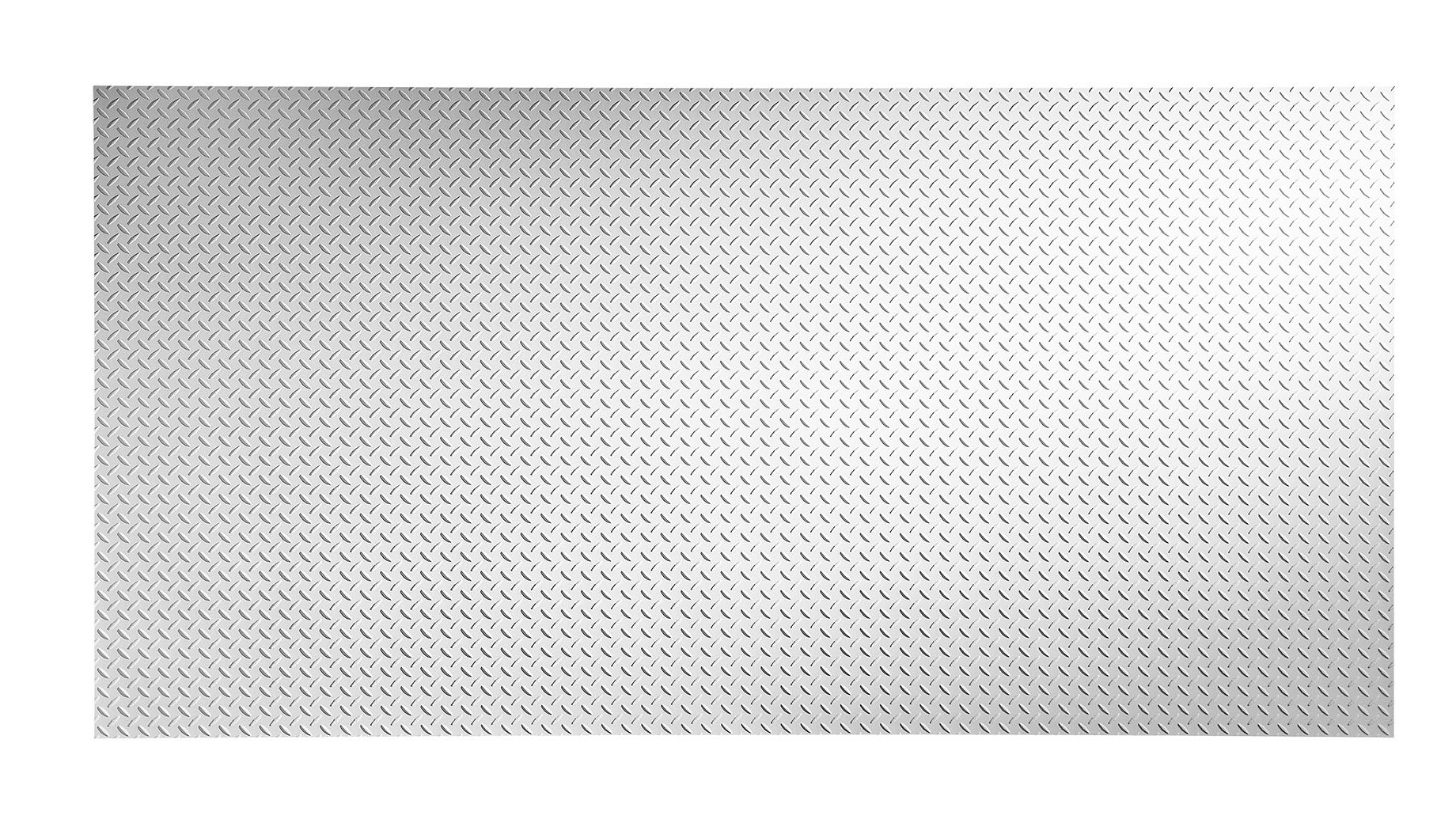 Fasade FASÄDE Diamond Plate Decorative Vinyl 4'X8' Wall Panel & Reviews ...
