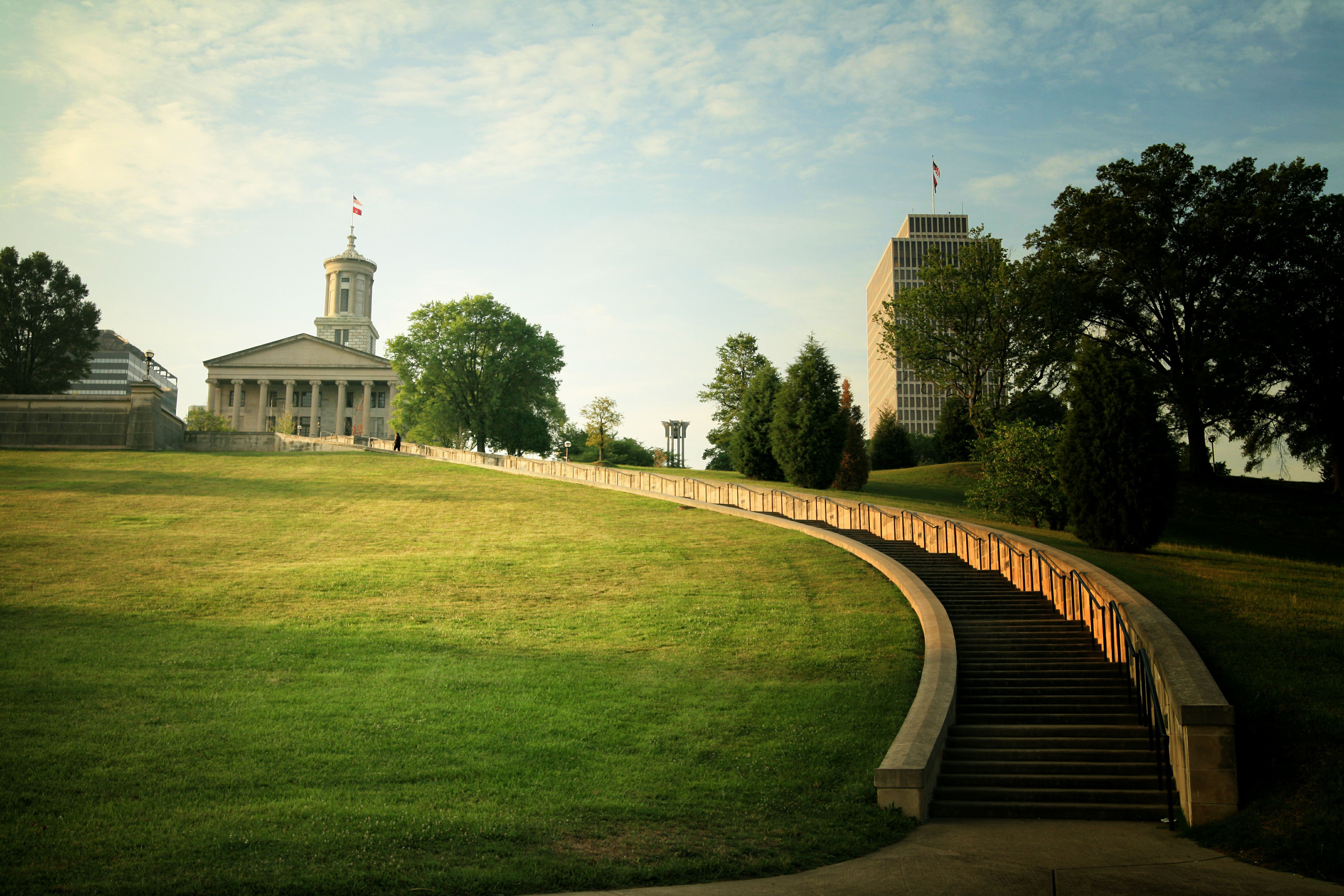 Ebern Designs Tennessee State Capital by - Wrapped Canvas Photograph ...