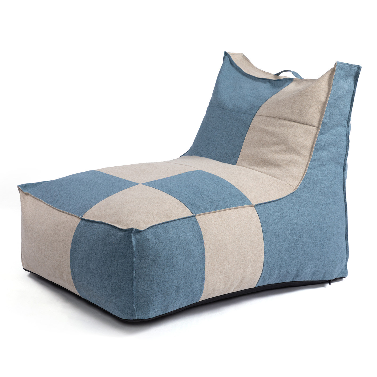 Trule Bean Bag Chairs For Adults Large Beanbag Chair With Stripe Plush ...